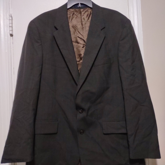 Chaps | Suits & Blazers | Chaps Ralph Lauren Suit Jacket Mens 46 Tall Gray | Poshmark